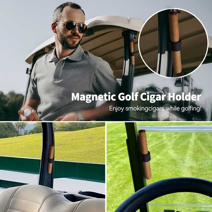 Hot Selling silicone Golf Cigar Holder Clip Cigar Minder for Golf Bag ...