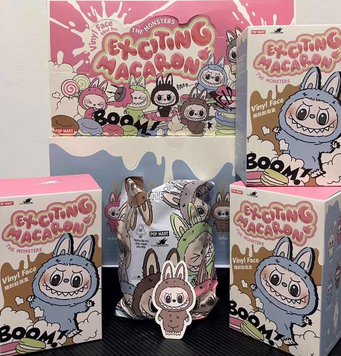 POPMART LABUBU 100% Authentic Original Blind Box Macaron Confirmed ...