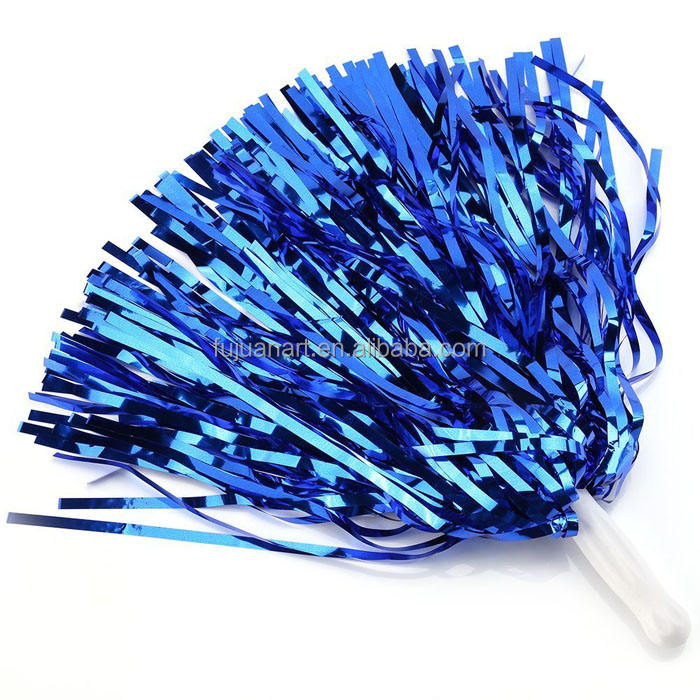 Factory Wholesale Blue Cheer Squad Pompoms Cheerleading Pom Poms for ...