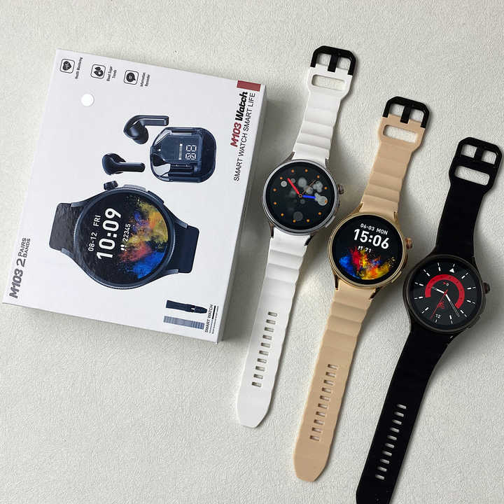 M103 2in1 Suit Health Men Women Smartwatch with Air31 TWS Earphone ...