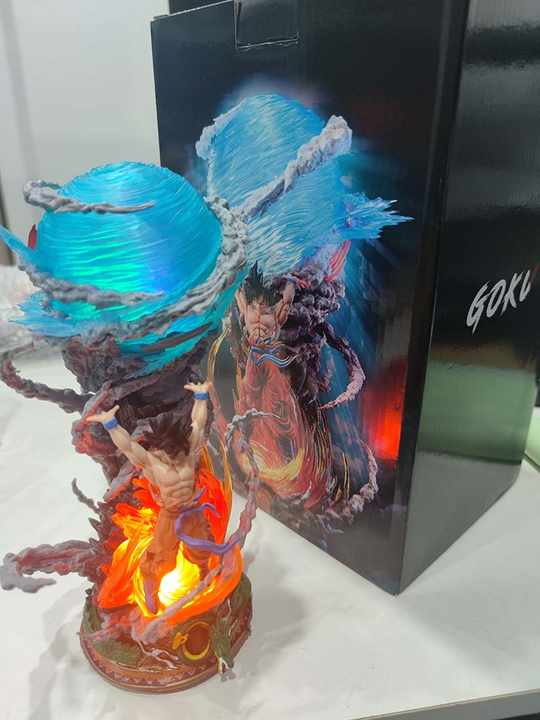 Dragons Z Balls Goku Anime Figure Super Genki Bomb Luminous Figures Gk ...