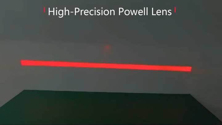 Compact Size Uniform Powell Lens 405nm~980nm Red Green Blue IR Line ...