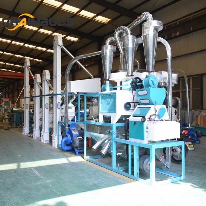10 Tons Mini Maize Mill Grade 1 Maize Flour Milling Machine for Small ...