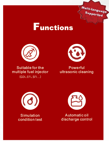 Launch Smartsafe CNC 605A GDI Injector Cleaner - Ultrasonic