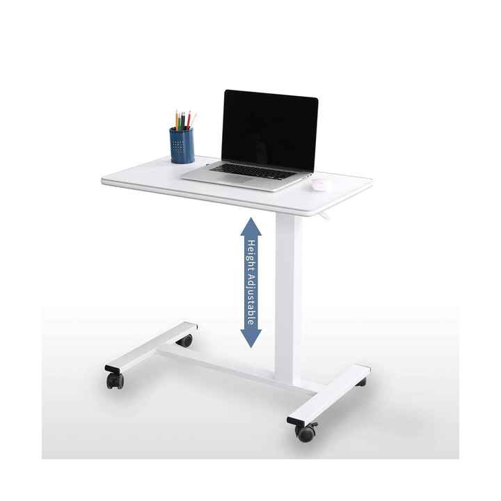 Stainless Steel Hospital Bedside Table - Foldable & Adjustable