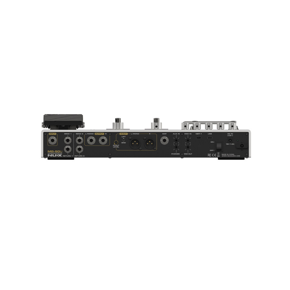 NUX MG-50Li Modeler & Profiler Multi-Effects Processor/Pedal for Guitar ...