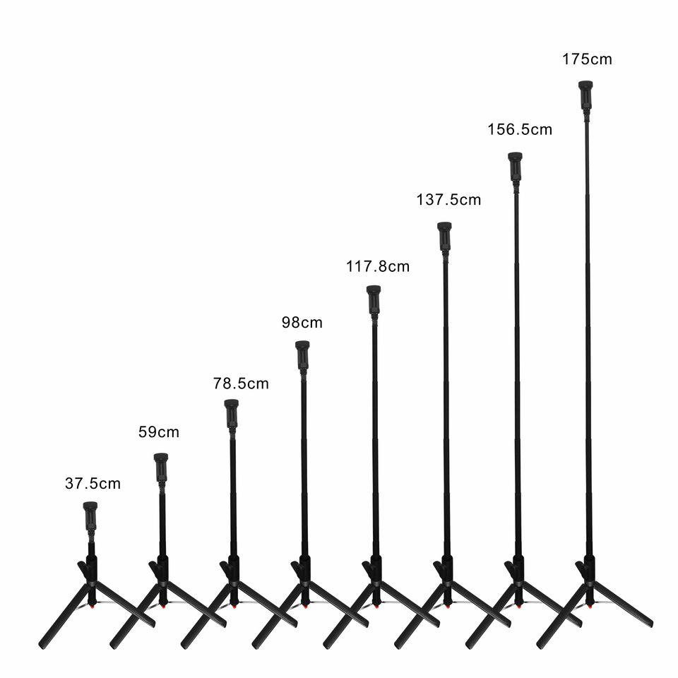 Pop-up Quick-Release Light Stand Retractable Tripod Adjustable Camera ...
