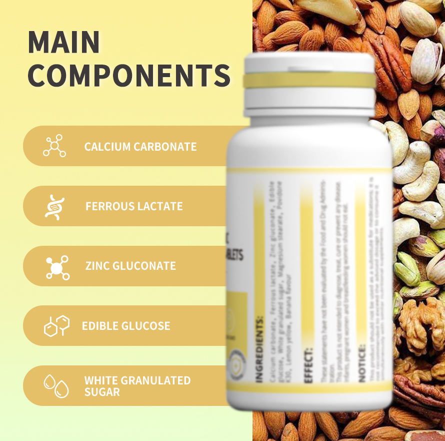 HODAF Professional 2026 Calcium, Magnesium, Zinc Mineral Composite ...