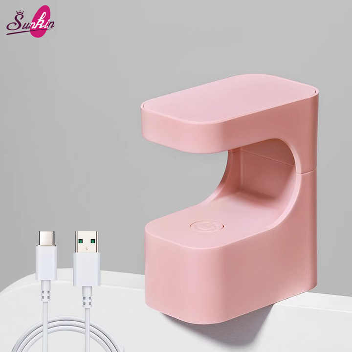 Small Sugar Cube Nail Art Light Therapy Lamp Mini Battery Quick-drying ...