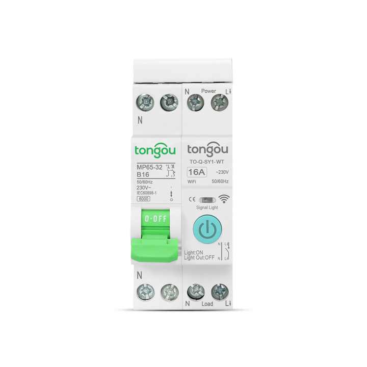 TONGOU MCB WIFI Smart Circuit Breaker for Smart Home Control TONGOU MCB WIFI Smart Circuit Breaker for Smart Home Control