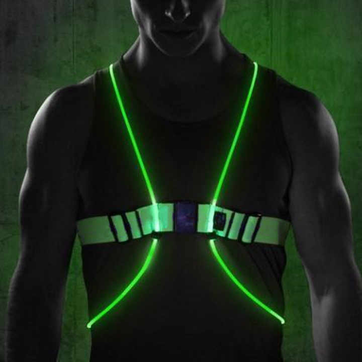 360 Reflective LED Flash Driving Vest - High Visibility Safety