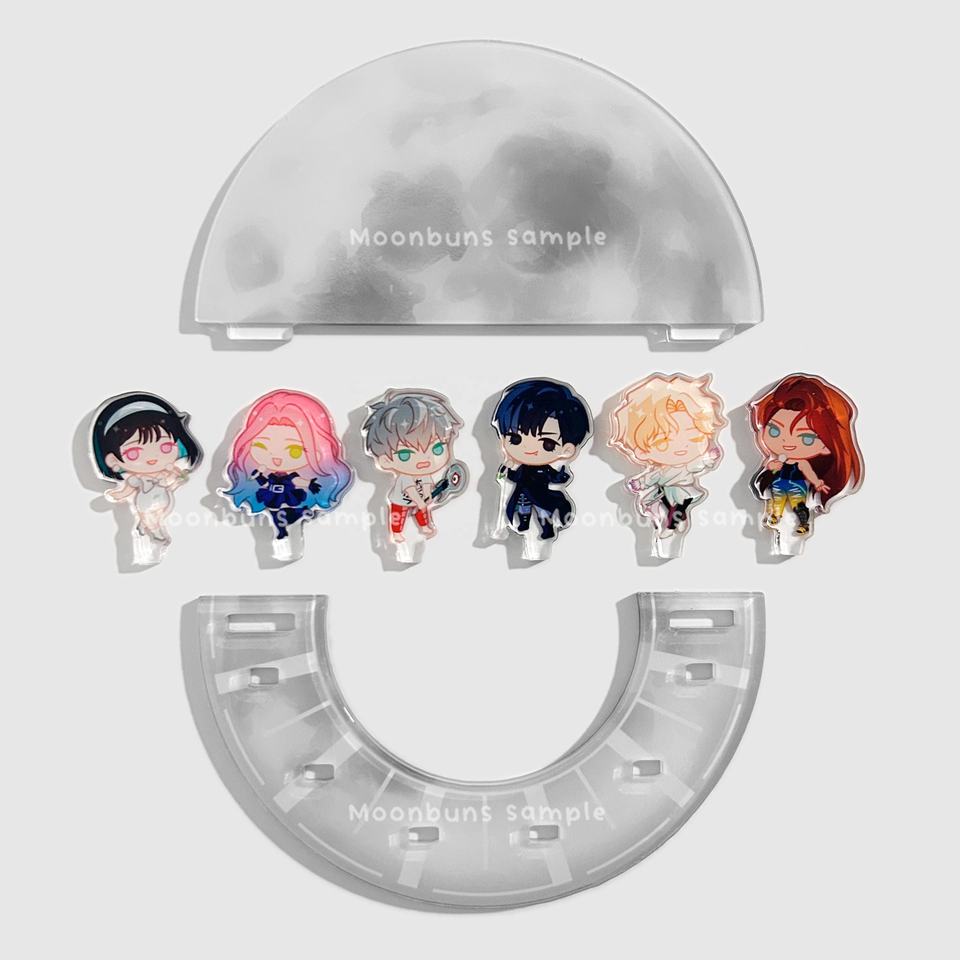 OEM Odm Character Acrylic Alien Stage Acrylic Standee Ivan Till Mizi ...
