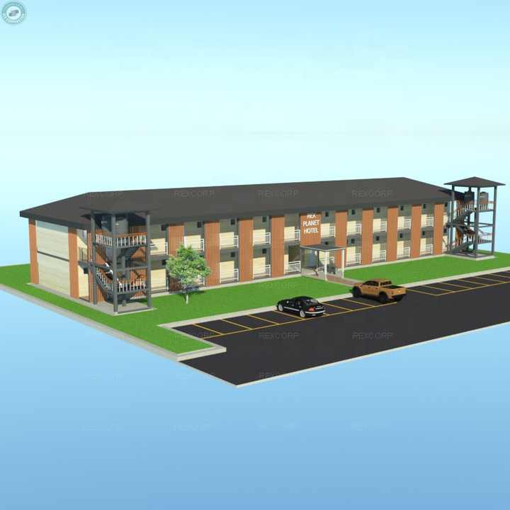 Motel Construction in Fiji - Modern Prefab Hotel Building