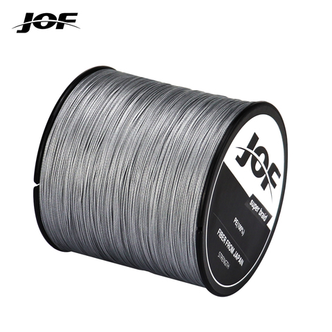 JOF Braided Fishing Line 1000M 8 Strands 20-100LB PE Multifilament ...