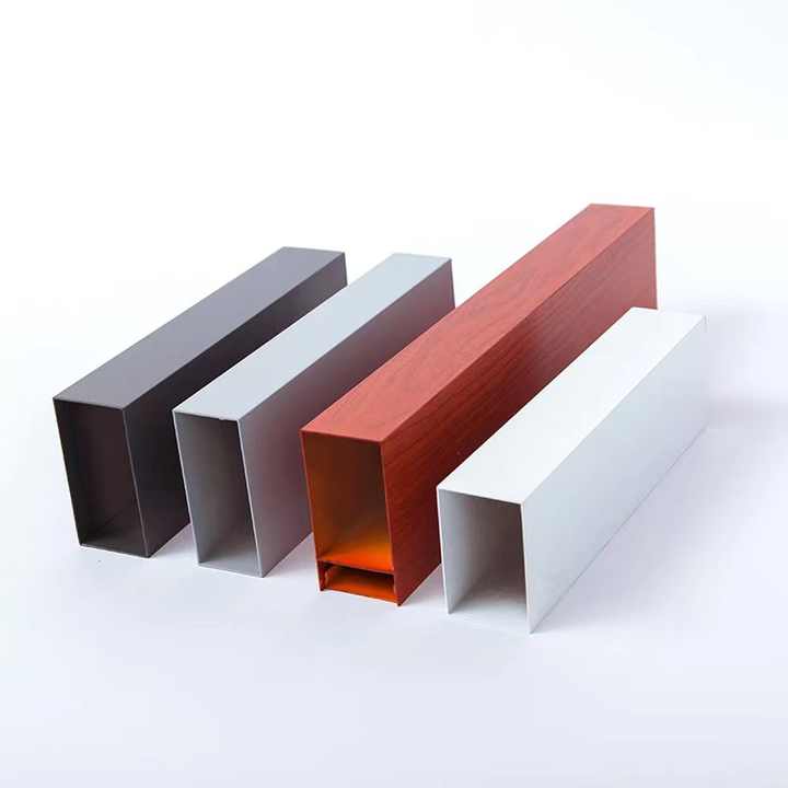 Aluminum Square Tube Profile Ceiling Series Outdoor/Indoor Metal ...