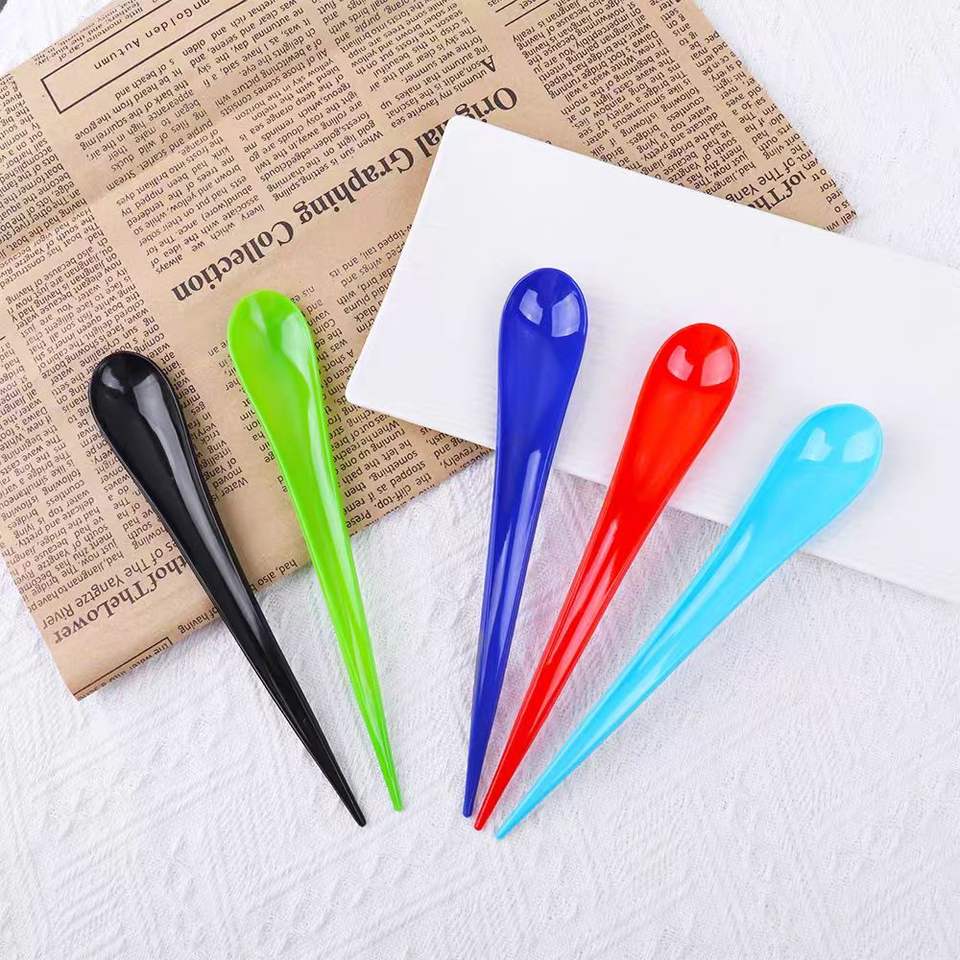 Hot Sale Custom Disposable Plastic Small Dessert Spoon Eco-Friendly ...