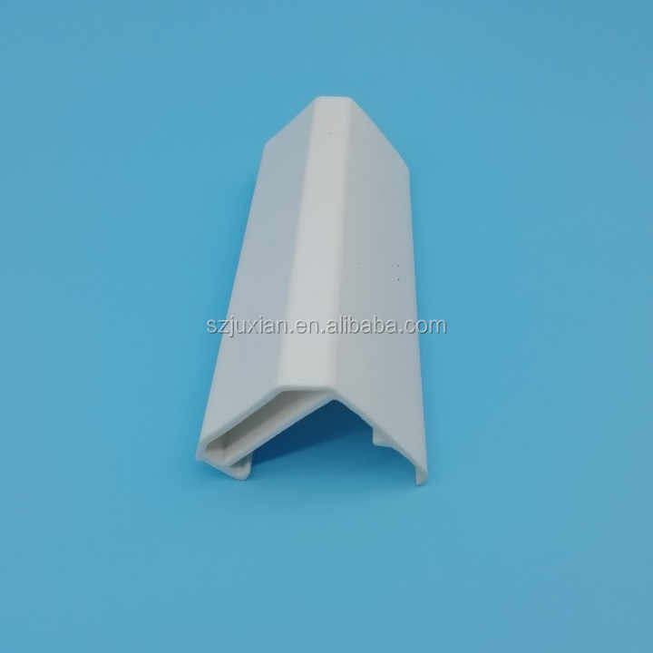plastic wall protection chamfer strip PVC extrusion profile corner ...
