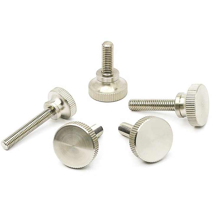M5 M6 Knurled Thumb Screw Manual Adjustment Computer Screws - Stainless Steel 1/5pcs| Alibaba.com