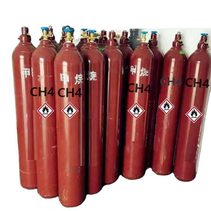 CGA Valve 40L Methane Gas Cylinders - High Pressure & OEM