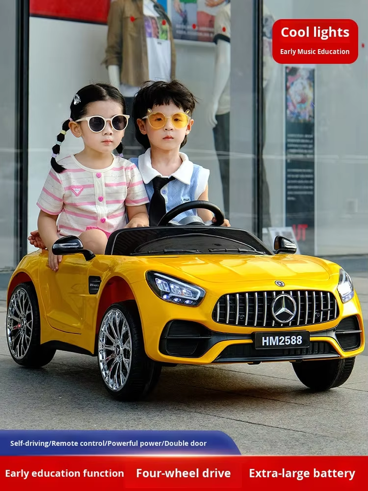 Factory Direct Wholesale 4 Wheel Plastic Battery Powered Electric Ride ...