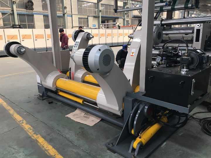Hydraulic Mill Shaftless Roll Stand Reel Paper Unwinder for Corrugated ...