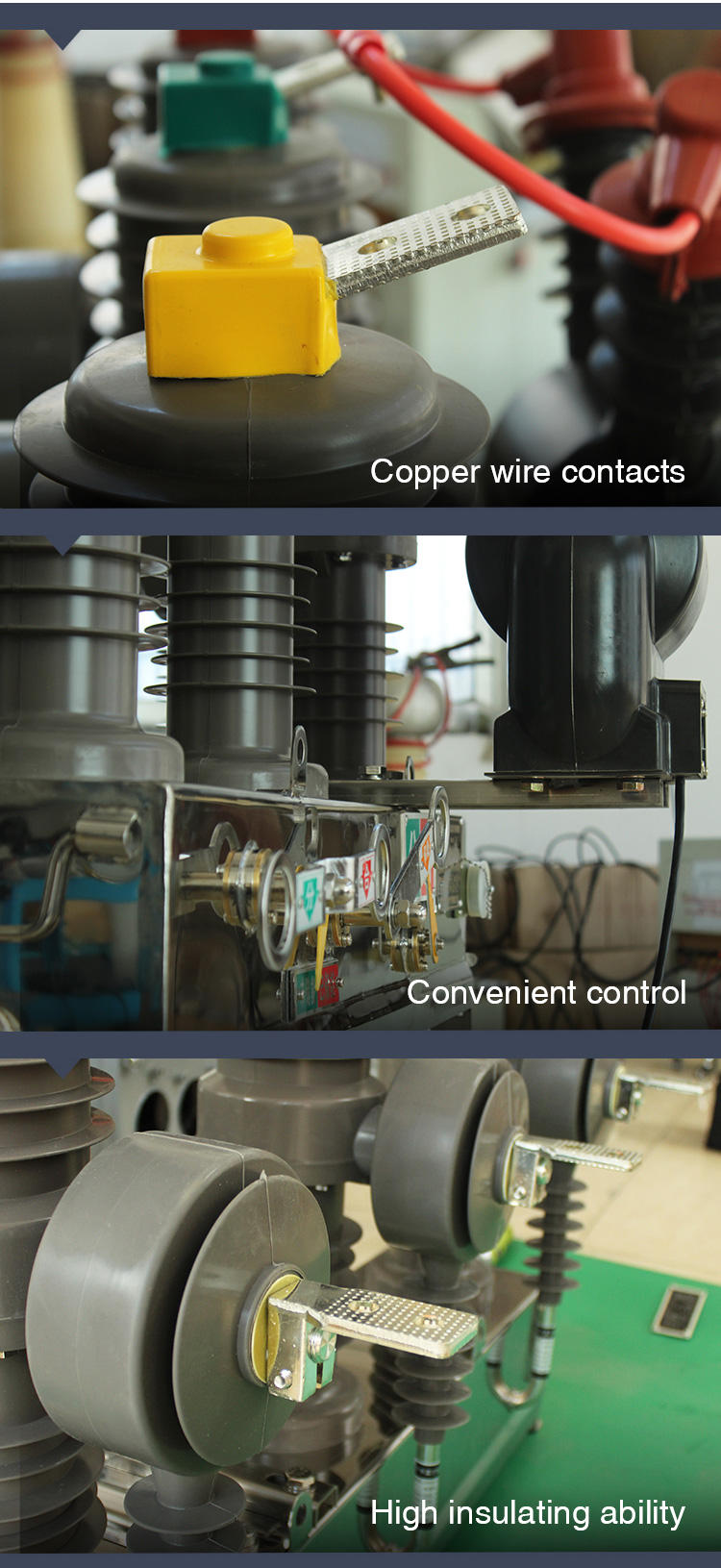 40.5 outdoor vacuum circuit breaker With insulation ZW32-40.5 40.5KV hv outdoor vacuum circuit ...