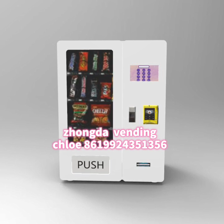 Zhongda Mini Spiral Tray Smart Vending Machine for Snacks & Cosmetics ...