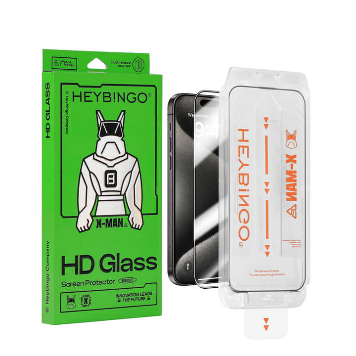 One-click Quick Sticker Installation Kit High-definition Tempered Glass ...