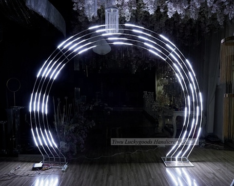 Ldj563 Luckygoods Latest Design Wedding Led Backdrop For Sale - Buy ...
