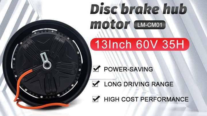 13 Inch 8000W Electric Kit - Powerful Hub Motor for Scooters