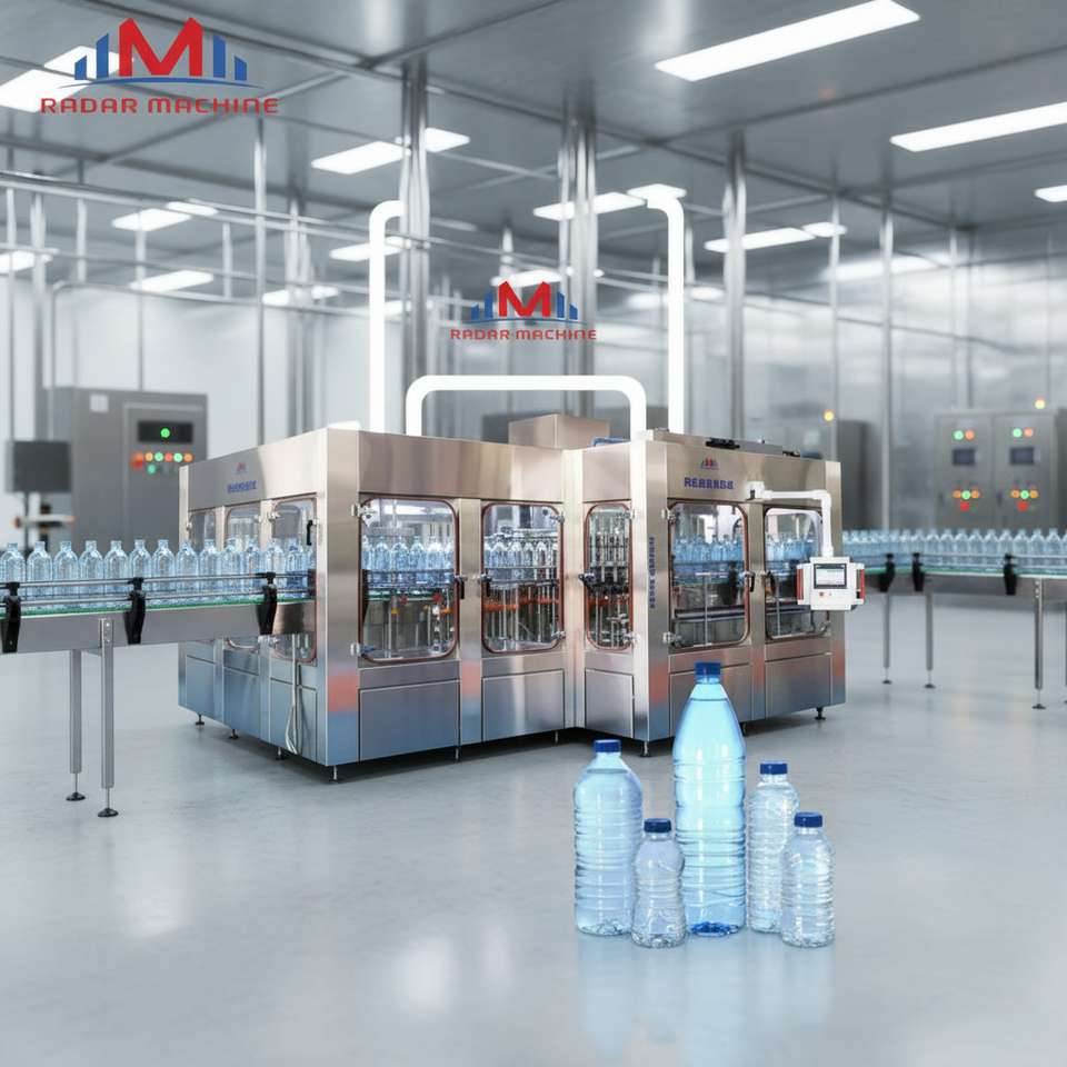 Radar Automatic Electric PLC-controlled 5000BPH High-Accuracy 500ml ...