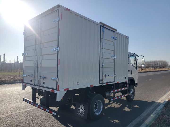Sinotruk New Model Howo Mini Cargo Truck 4x2 Diesel Delivery with Left ...