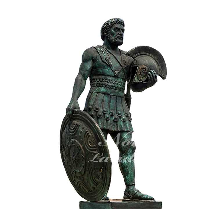 Art Bronze Brass Medieval Armor - Life Size Knight Statue