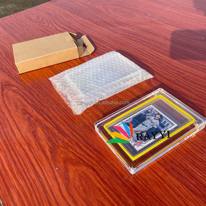 RAY YI Clear Acrylic PSAED Graded Card Slab - Durable & Stylish