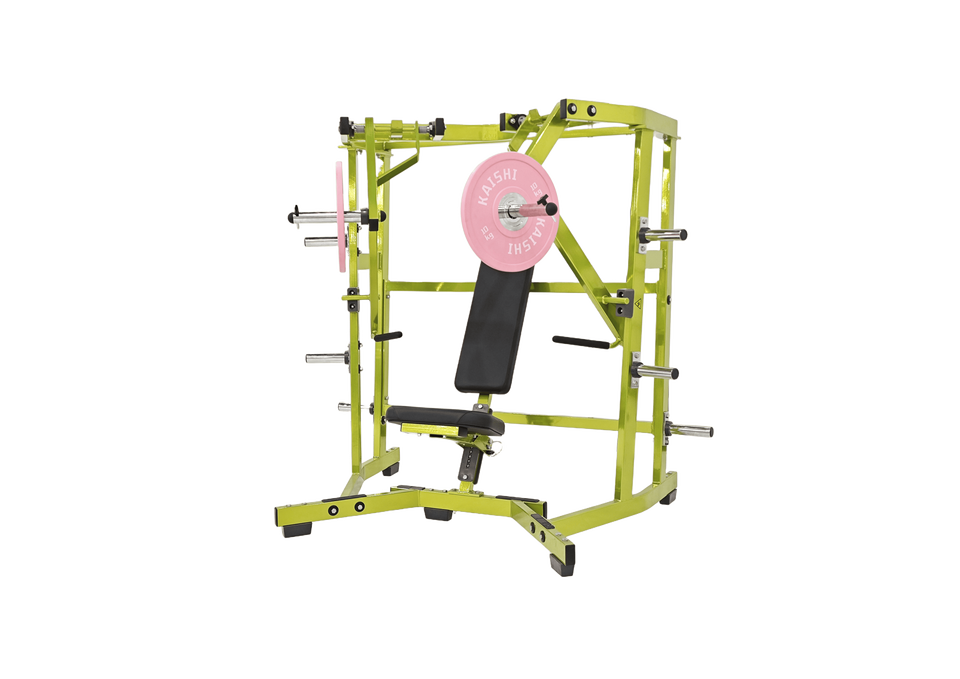 World Gym Equipment Cup Commercial Squat Rack with Wide-Angle Chest ...
