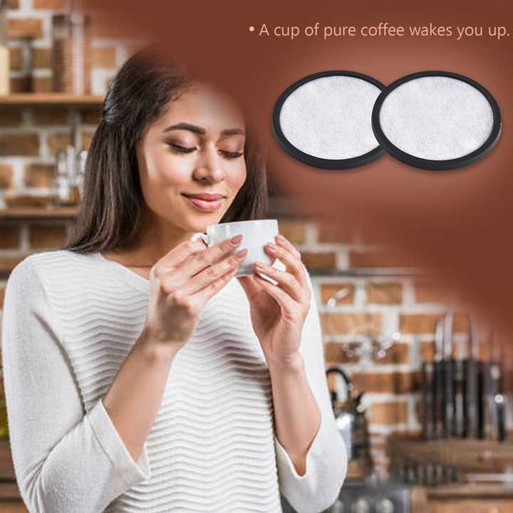 12 Pack Coffee Water Filter Disk Replacement Filter Coffee Filter ...