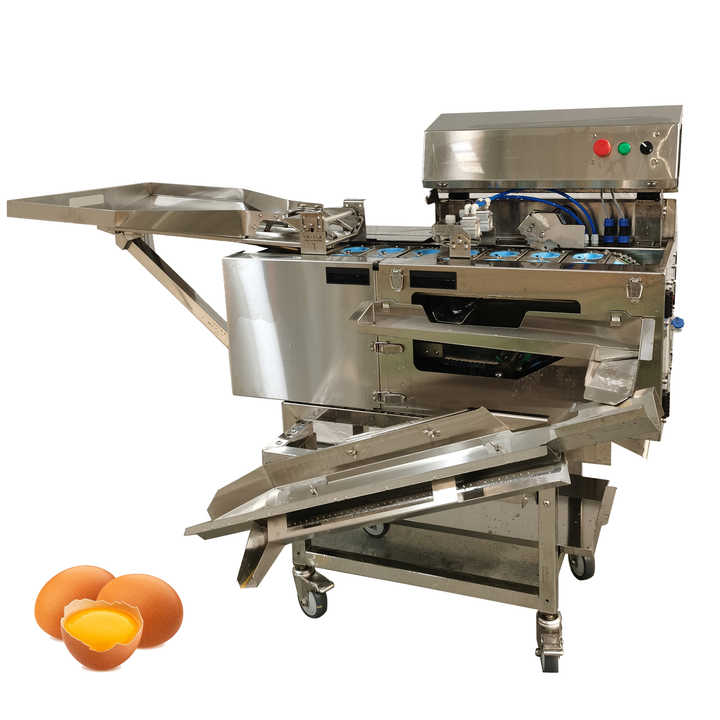 Automatic White and Yolk Separator Breaker Machine for Food Processing ...
