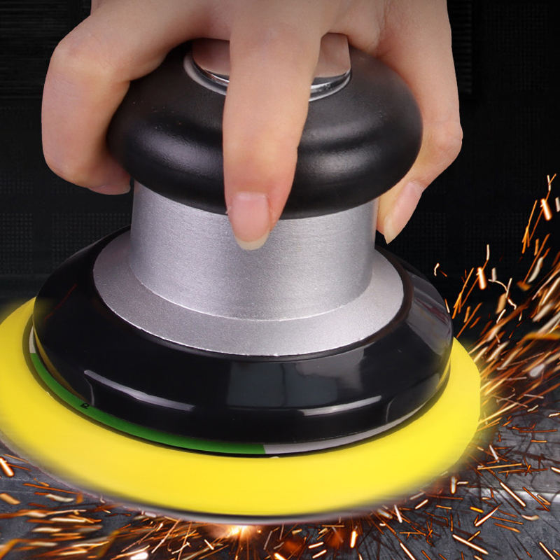 Pneumatic Random Orbital Sander 5 Inch Hook & Loop Variable Speed Self ...