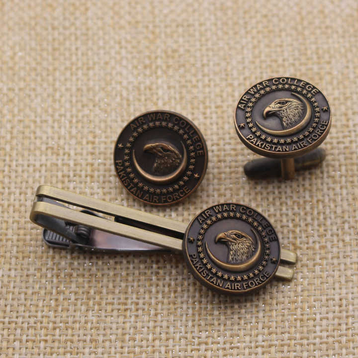 Clothing Accessories Metal Cufflinks Tie Clip and Shirt Brass Jewelry ...