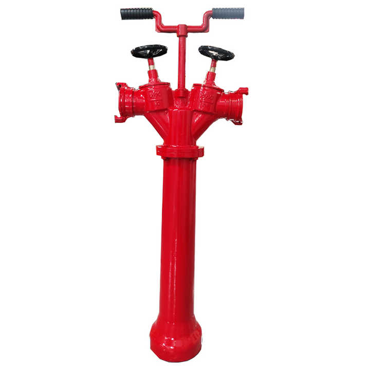 High aluminium red indoor fire hydrant Fire equipment Russian style ...