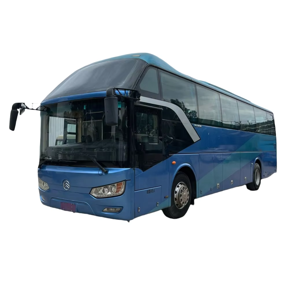 49 Seats Double Deck Jinlv Bus Long Distance Used Passenger diesel Bus ...