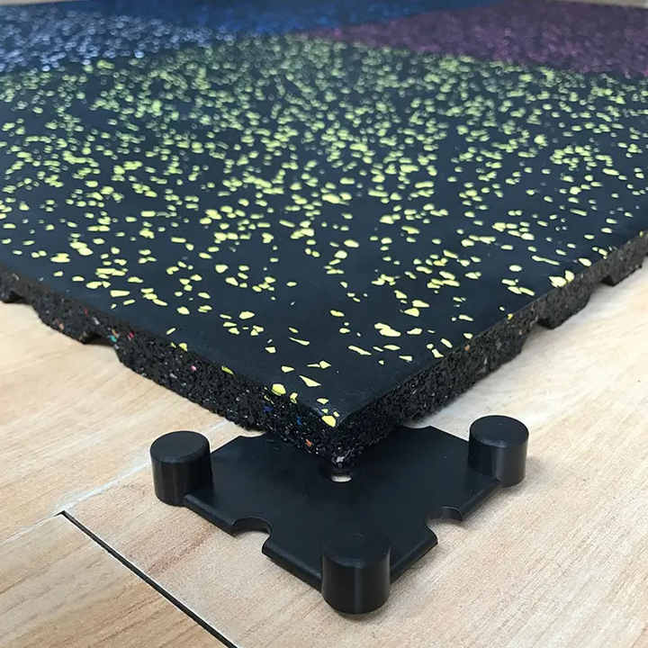 Interlocking Rubber Mat Floor Gym Weight Lifting Gym Rubber Flooring ...