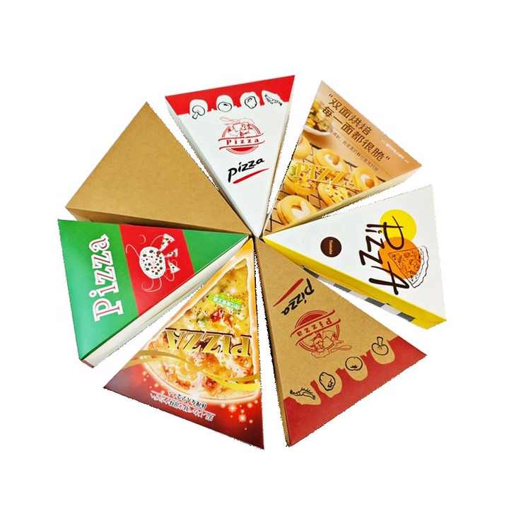 Customized Triangle Paper Pizza Box Divider - Eco-friendly
