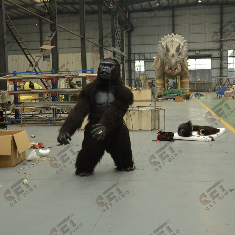 Customized Realistic 3D Animatronic Electric Ape Animal Costume for ...