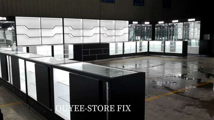 Smoke Shop Interior Design - Showcase & Retail Display