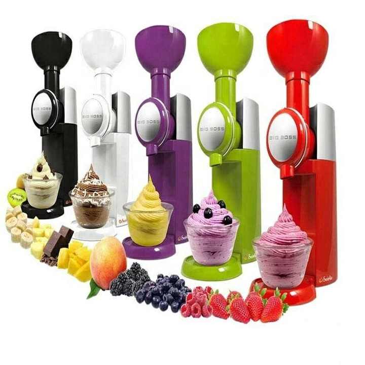 Custom logo Portable Cheapest Home Fruit Soft Serve Gelato Machine ...