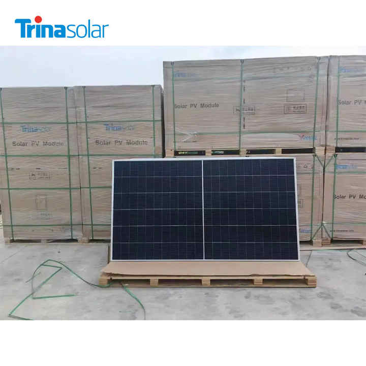 Trina N-Type Bifacial Mono Half Cell Solar Pv Panels TSM-NEG19RC.20 595W to 625W Roof and Ground ...