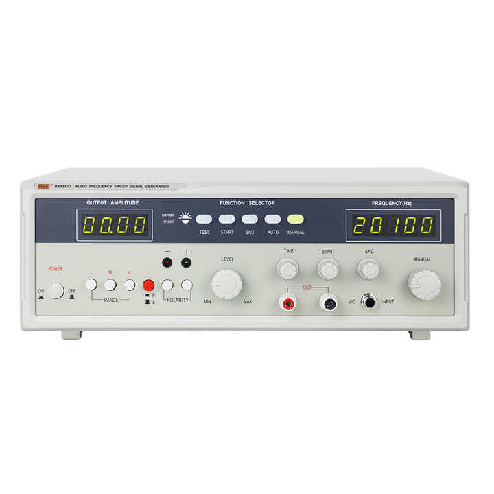 Rek Audio Frequency Sweep signal Generator RK1316G: 0.1Vrms - 28.5Vrms ...