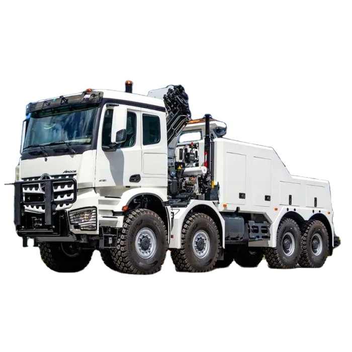 Mercedess benzz Arocs 4151 AK 8x8 lorry-mounted crane truck wrecker ...