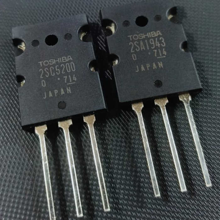 Honclay Tohiba 2sc5200 2sa1943 Transistor - High Power Audio